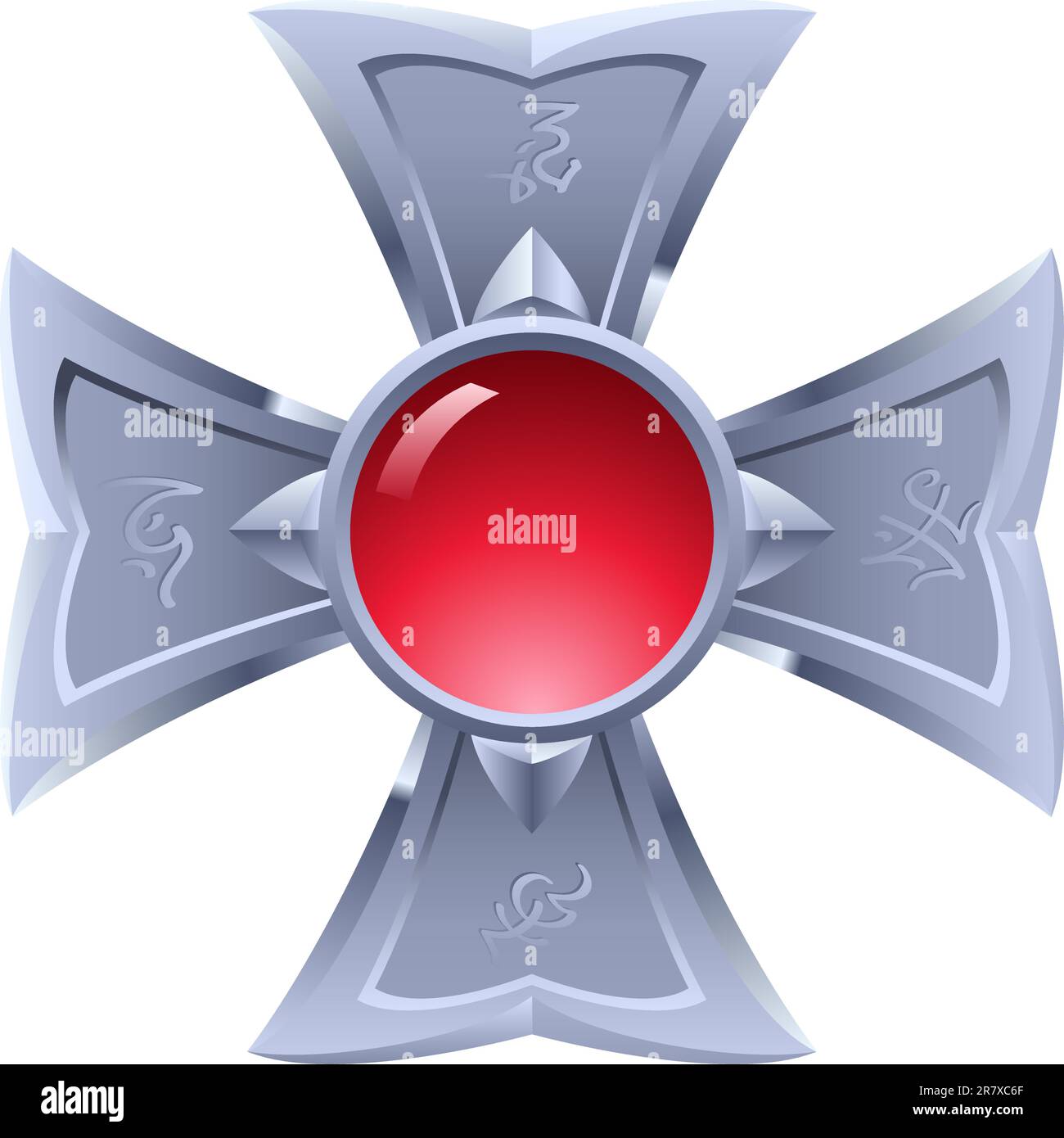 Amulet. Illustration isolated on white background for design Stock ...