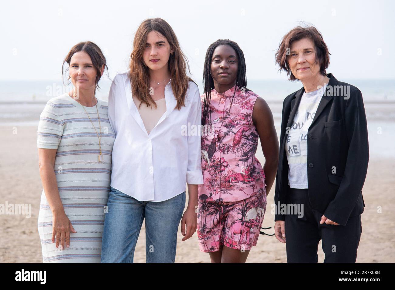 Cabourg, France. 17th June, 2023. Virgine Ledoyen, Lomane de Dietrich ...