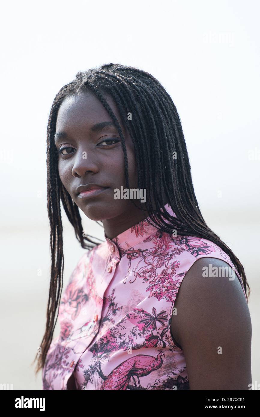 Cabourg, France. 17th June, 2023. Suzy Bemba attending a photocall as ...