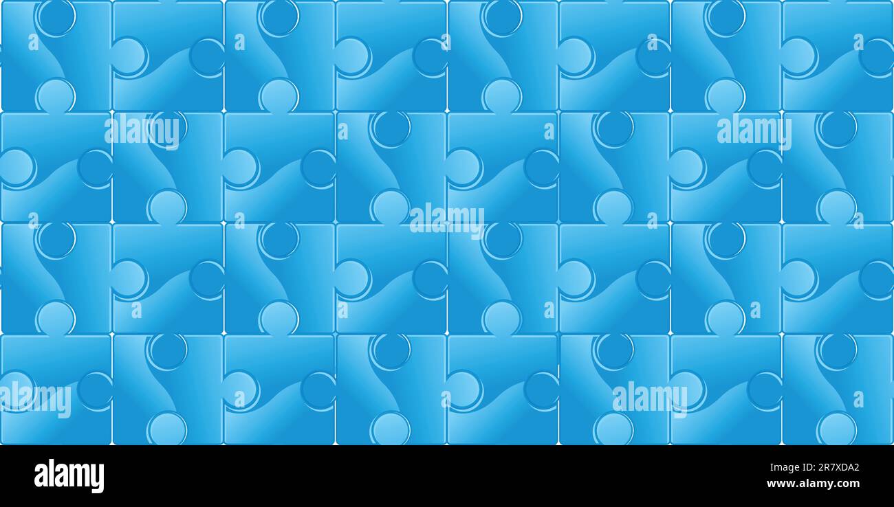 abstract seamless puzzle background vector illustration Stock Vector ...