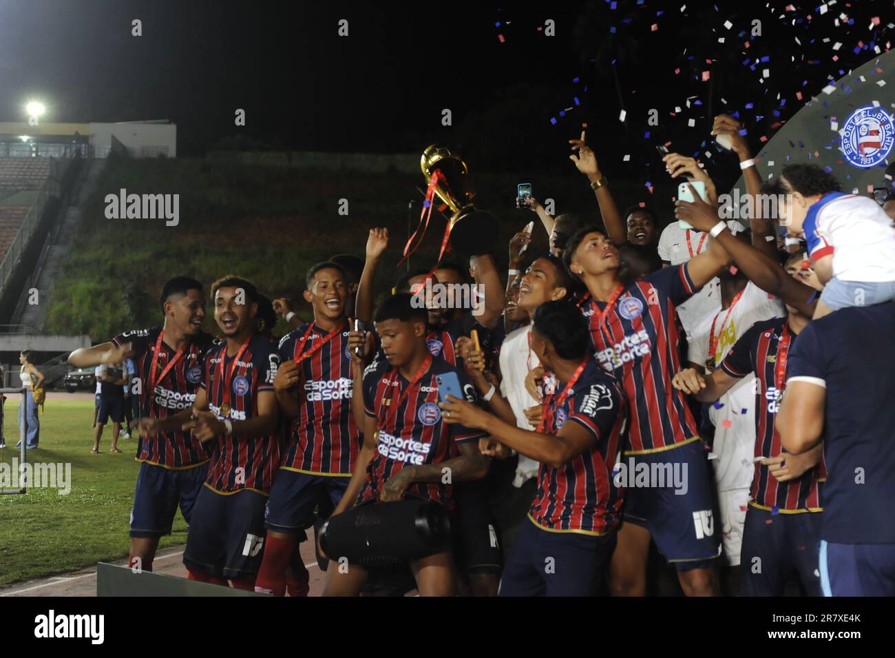 BA - SALVADOR - 06/17/2023 - BAIANO SUB20 2023, BAHIA X JACUIPENSE ...