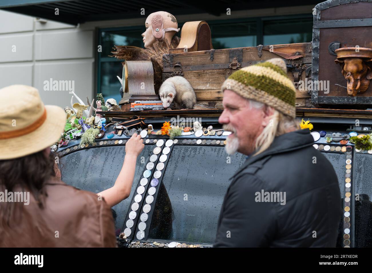 Seattle, USA. 17 Jun, 2023. Art cars in the iconic annual center of the ...