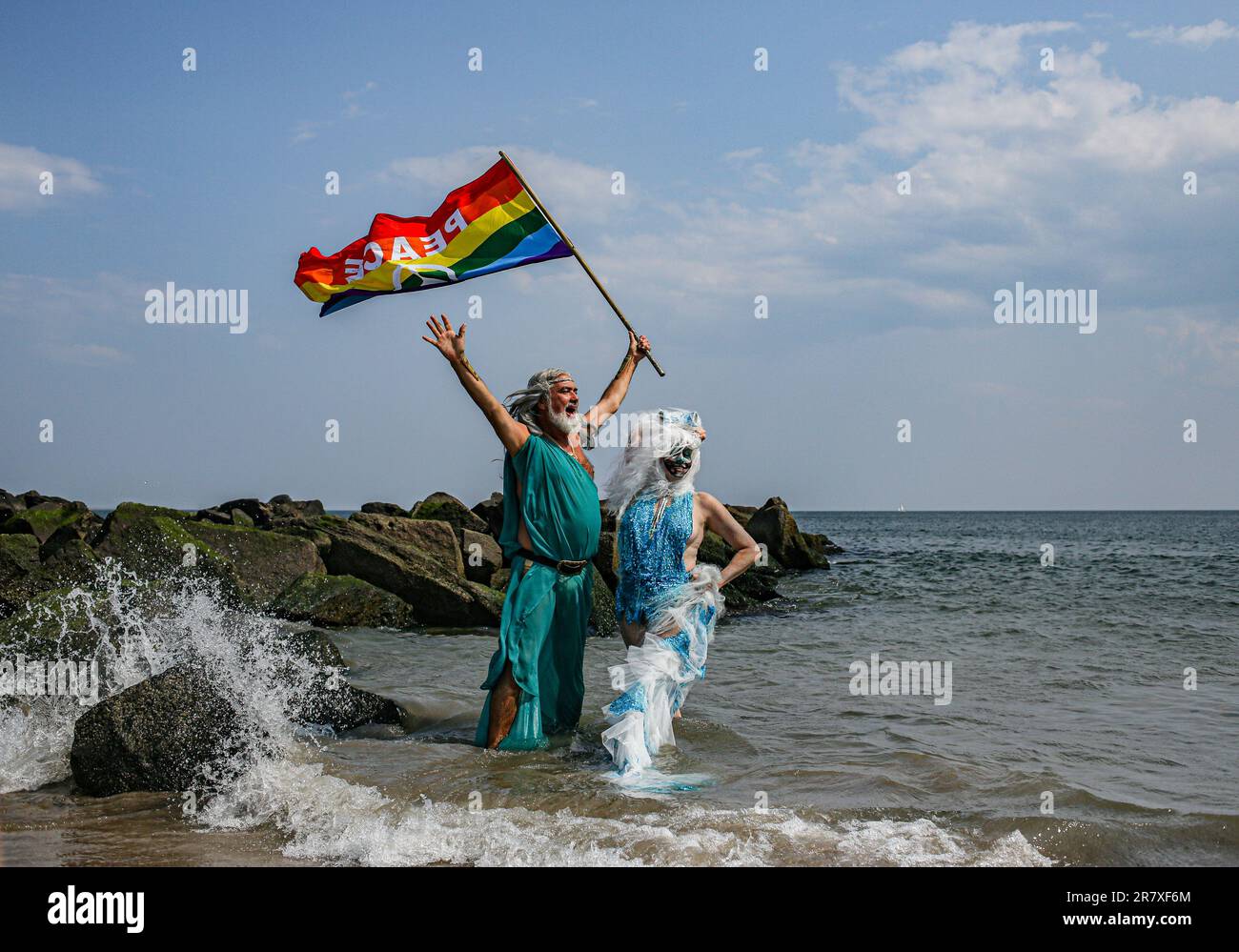 New York, New York, USA. 17th June, 2023. Participants dressed as ...