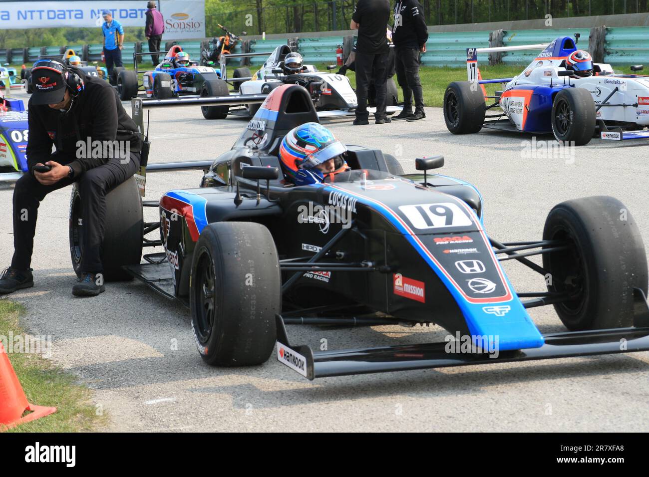Formula Racing at Road America Sports Car Course during the SVRA ...