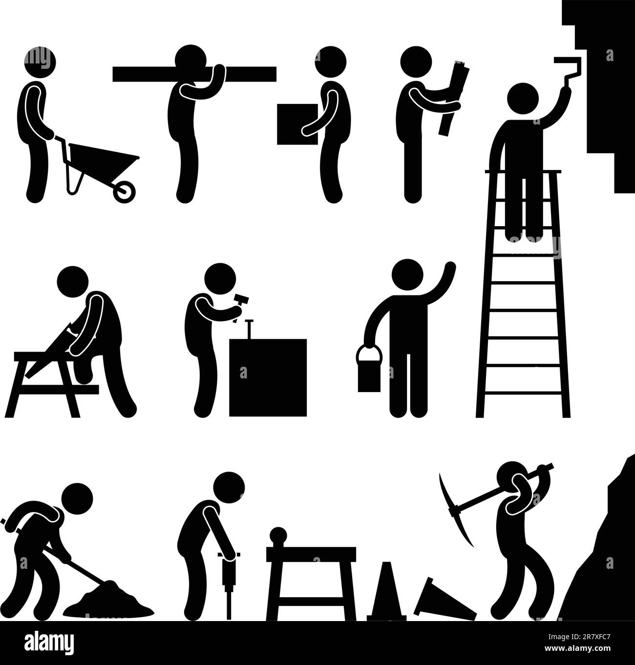 Figure ground silhouette Stock Vector Images - Alamy