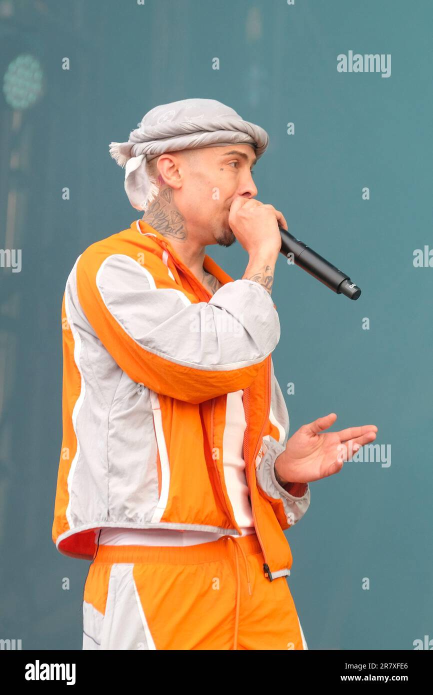 Costadinos Contostavlos known by stage name Dappy performing live on ...