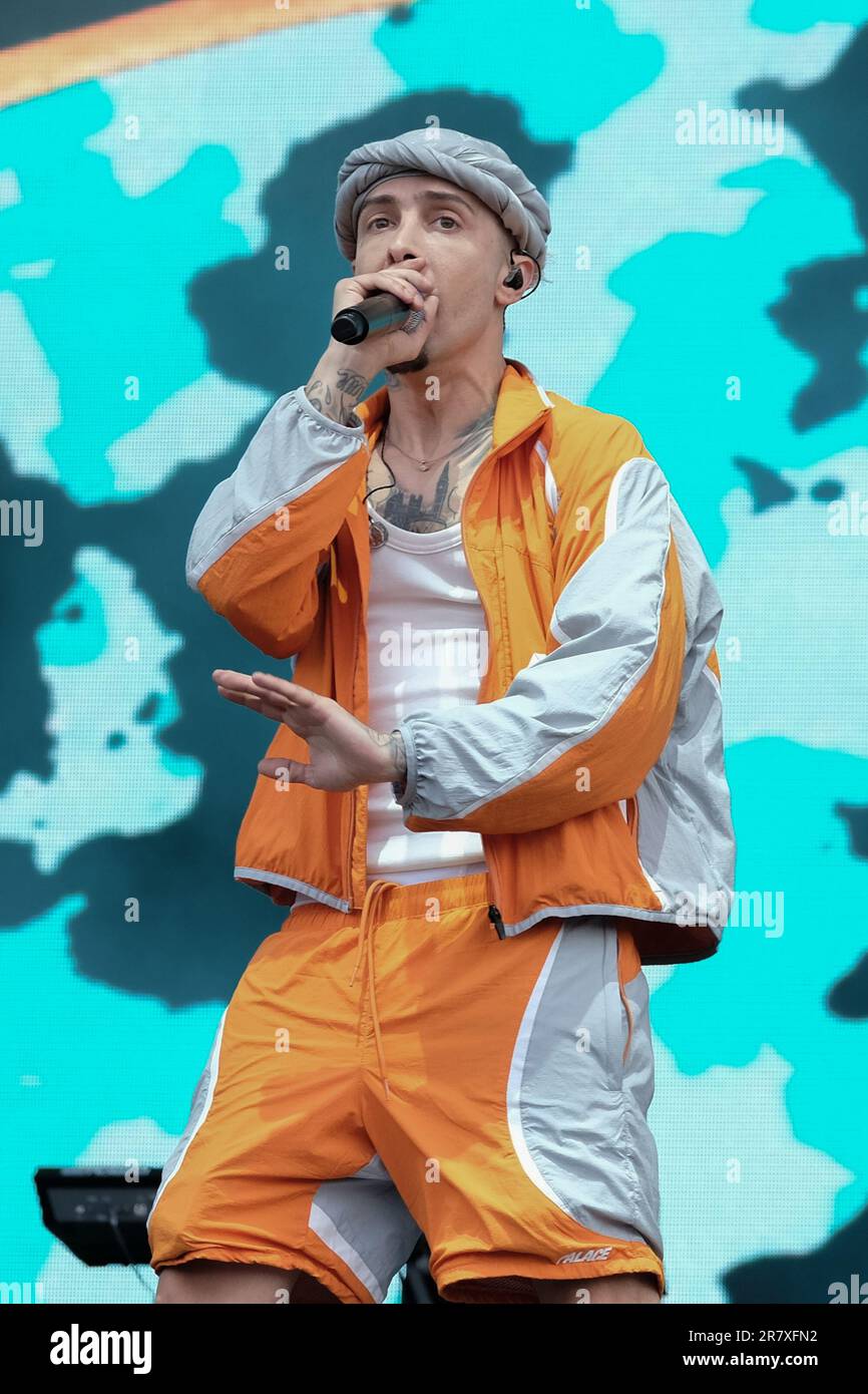 Costadinos Contostavlos known by stage name Dappy performing live on ...