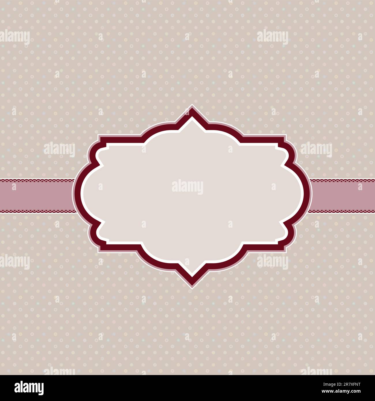 Cute label background - ideal for Valentines Day Stock Vector Image ...