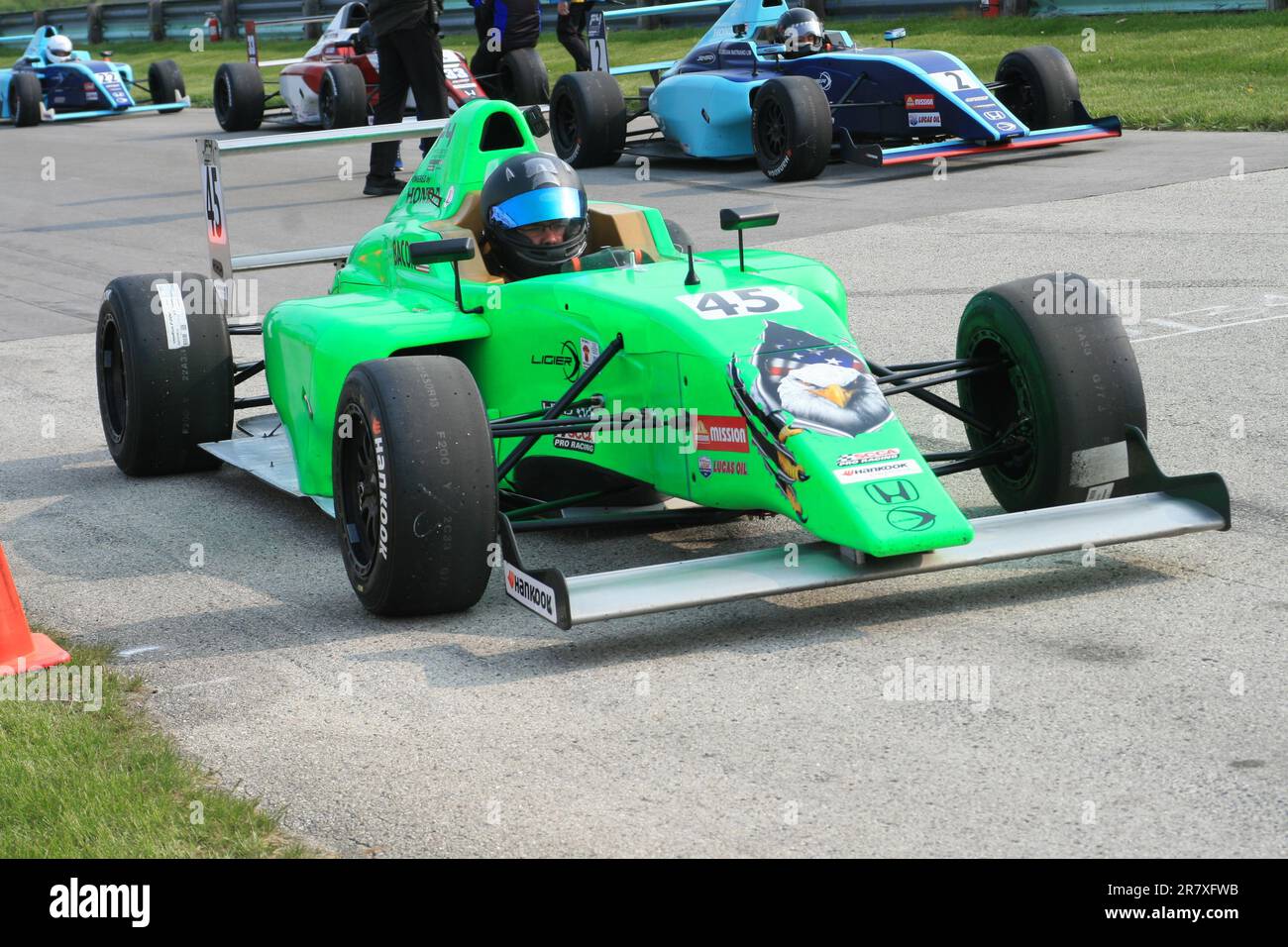 Formula Racing at Road America Sports Car Course during the SVRA ...