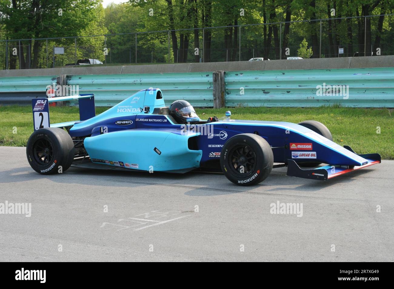 Formula Racing at Road America Sports Car Course during the SVRA ...