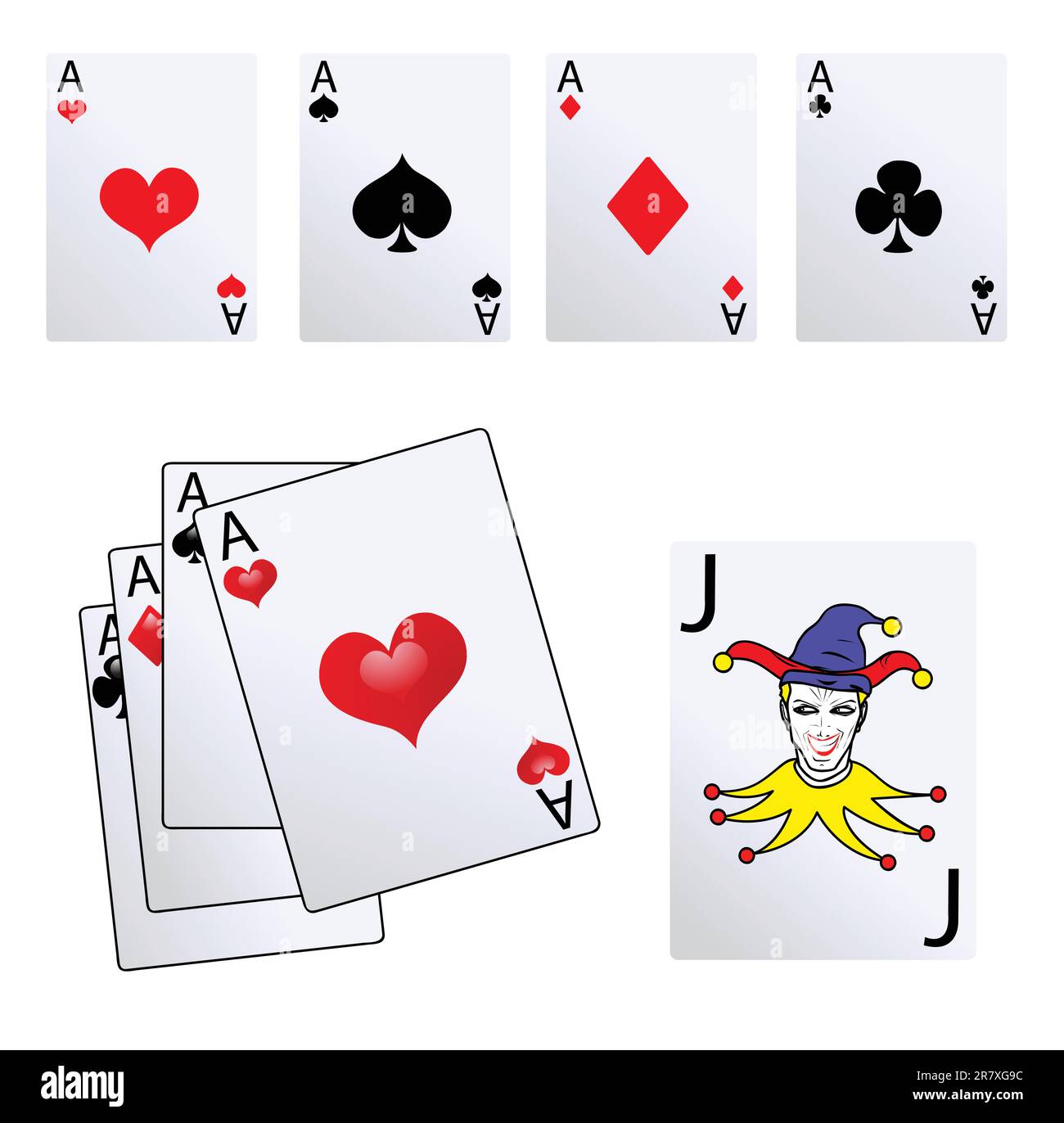 vector retro card suits Stock Vector Image & Art - Alamy