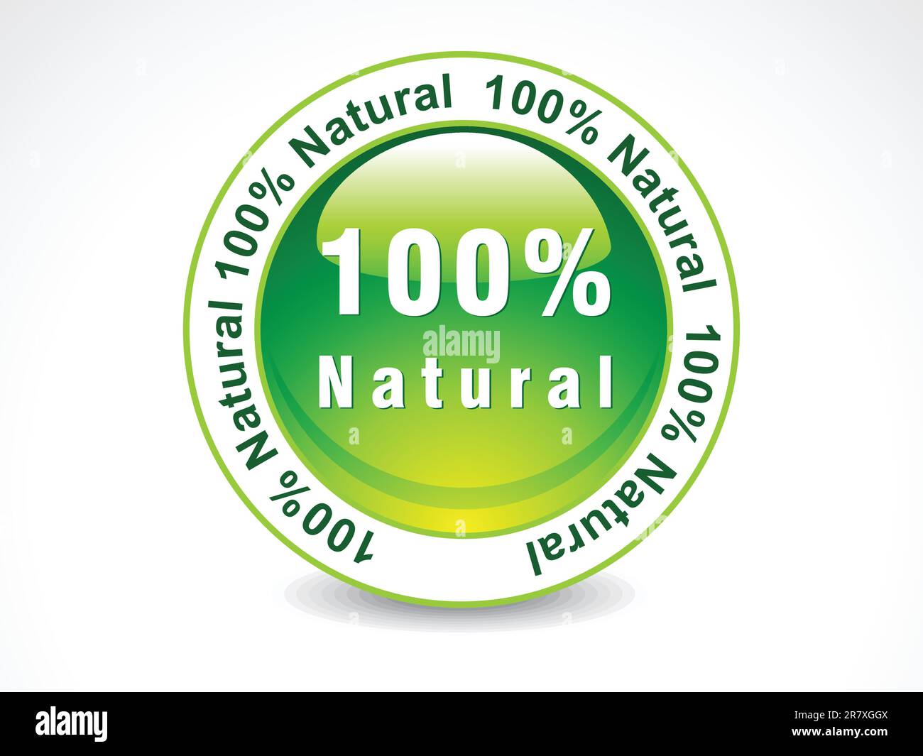 abstract 100 % Natural stamp vector illustration Stock Vector Image ...