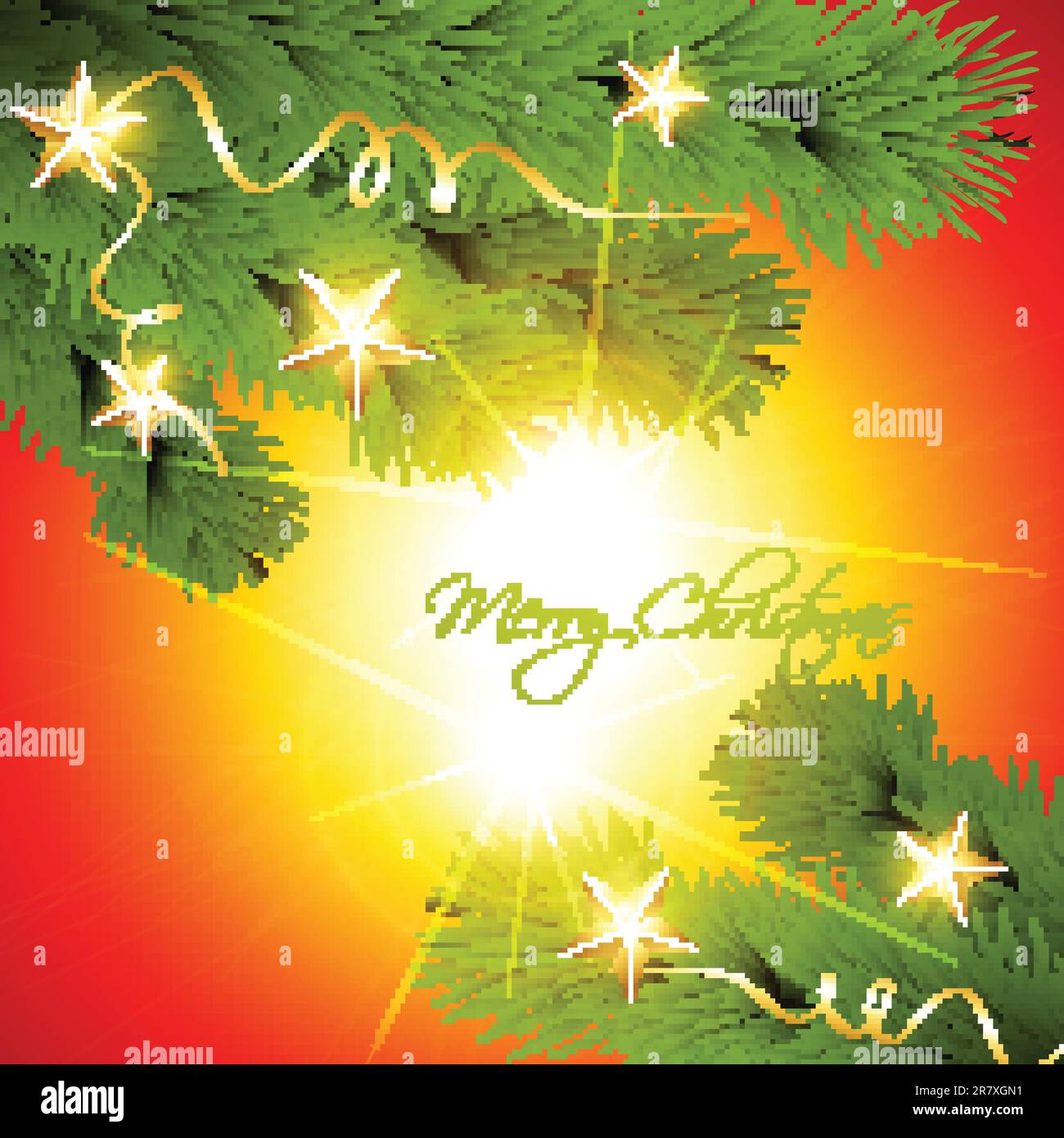 Stylish winter holiday banner Stock Vector Images - Alamy