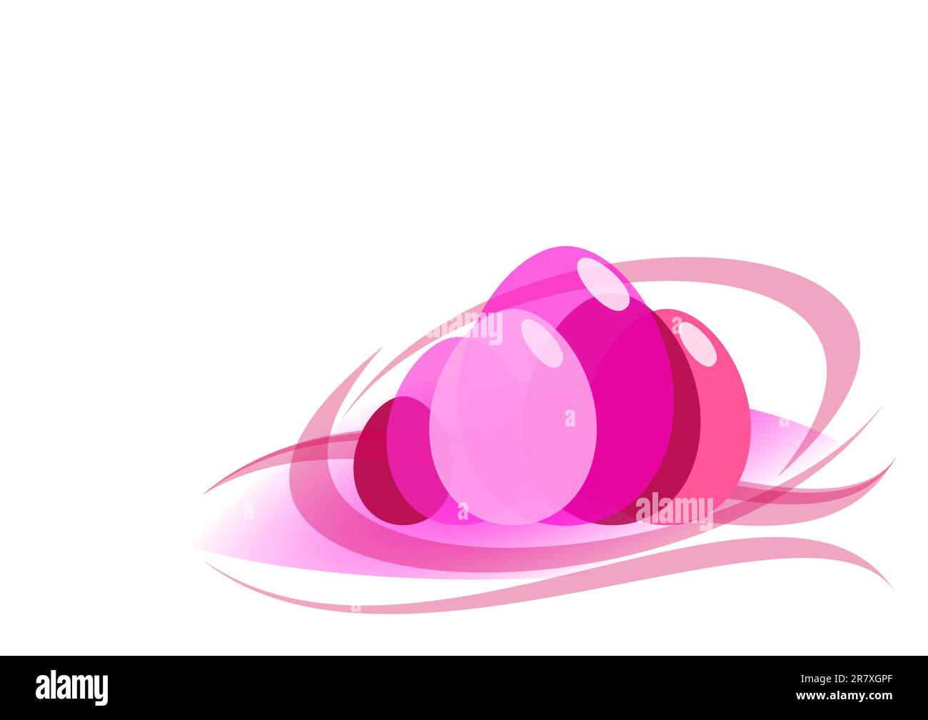 Simple Easter eggs, vector illustration Stock Vector Image & Art - Alamy