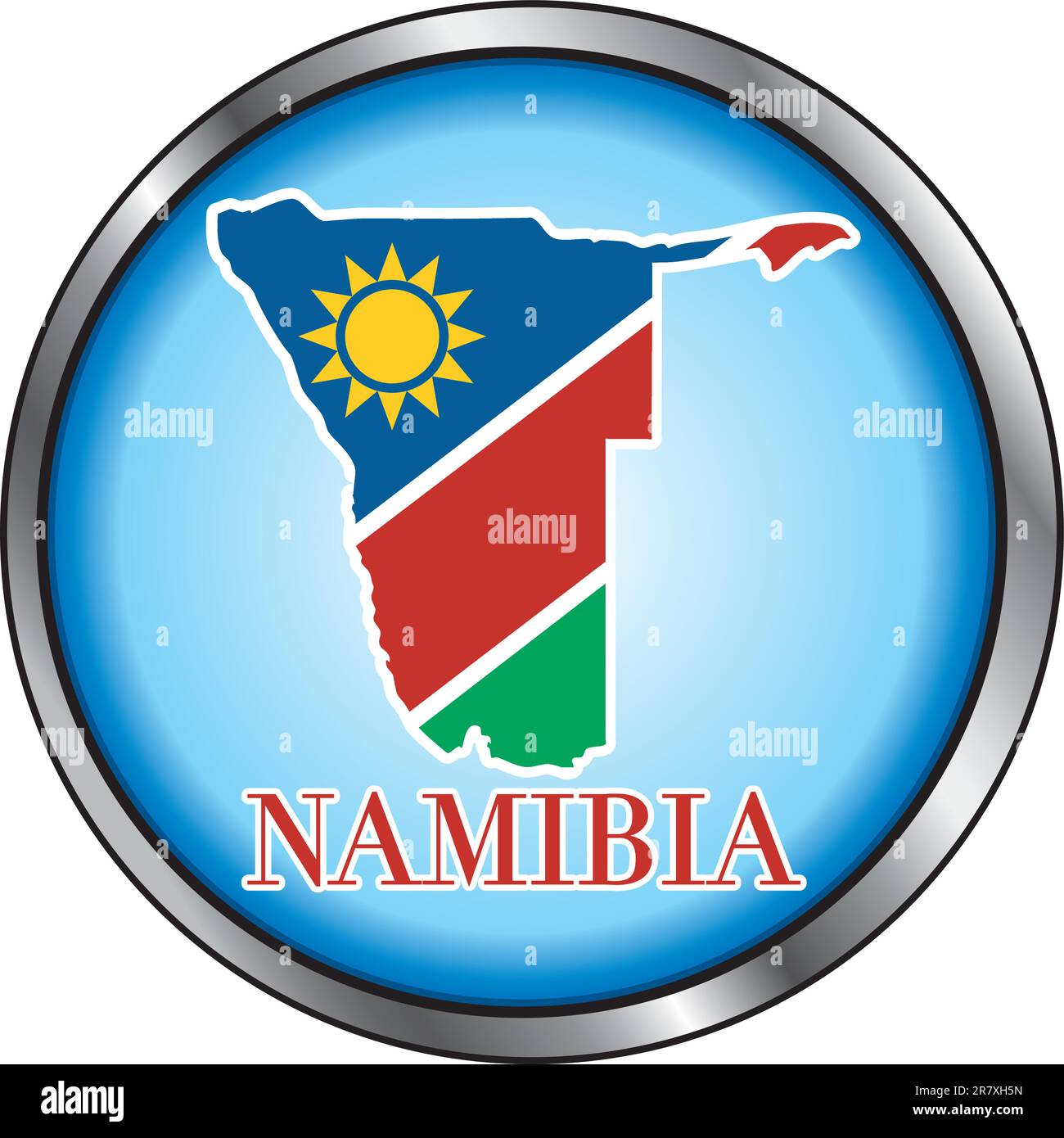 Namibian sun Stock Vector Images - Alamy