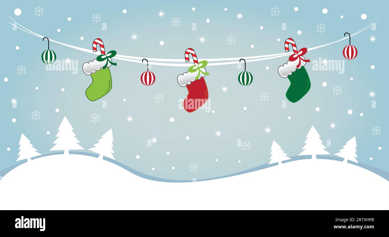 Stockings Stock Vector Images - Alamy