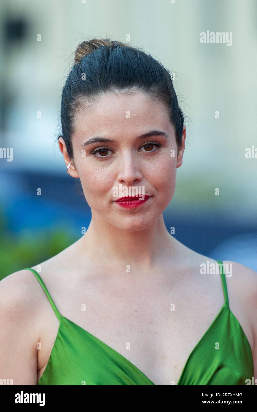 Cabourg, France. 17th June, 2023. Marilou Aussilloux attending the Red Carpet as part of the ...