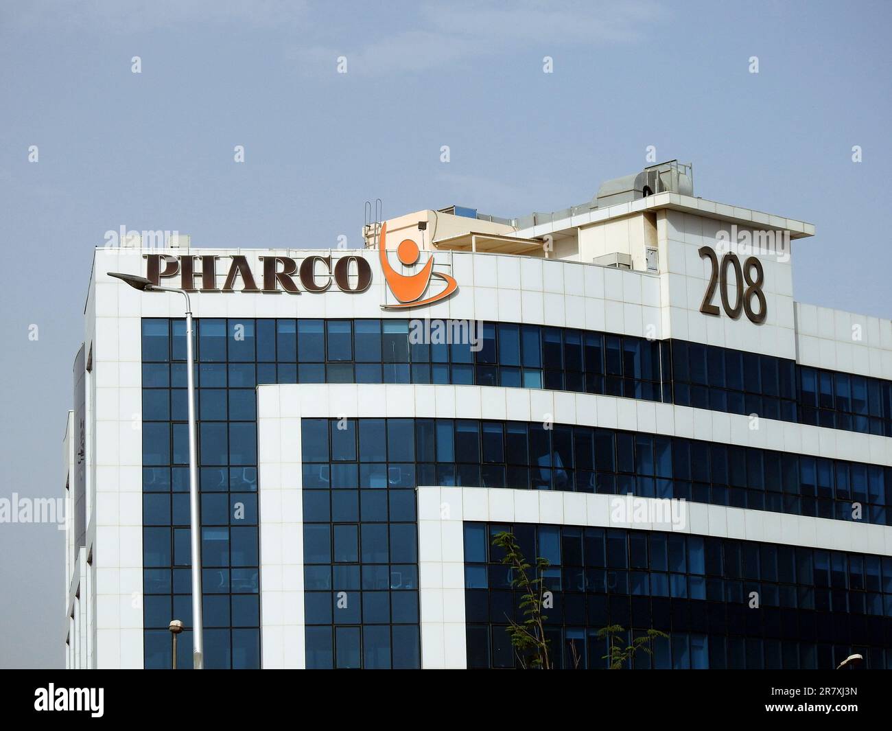 Cairo, Egypt, June 6 2023: Pharco pharmaceutical company, Pharco Corporation, founded 1983 in ...