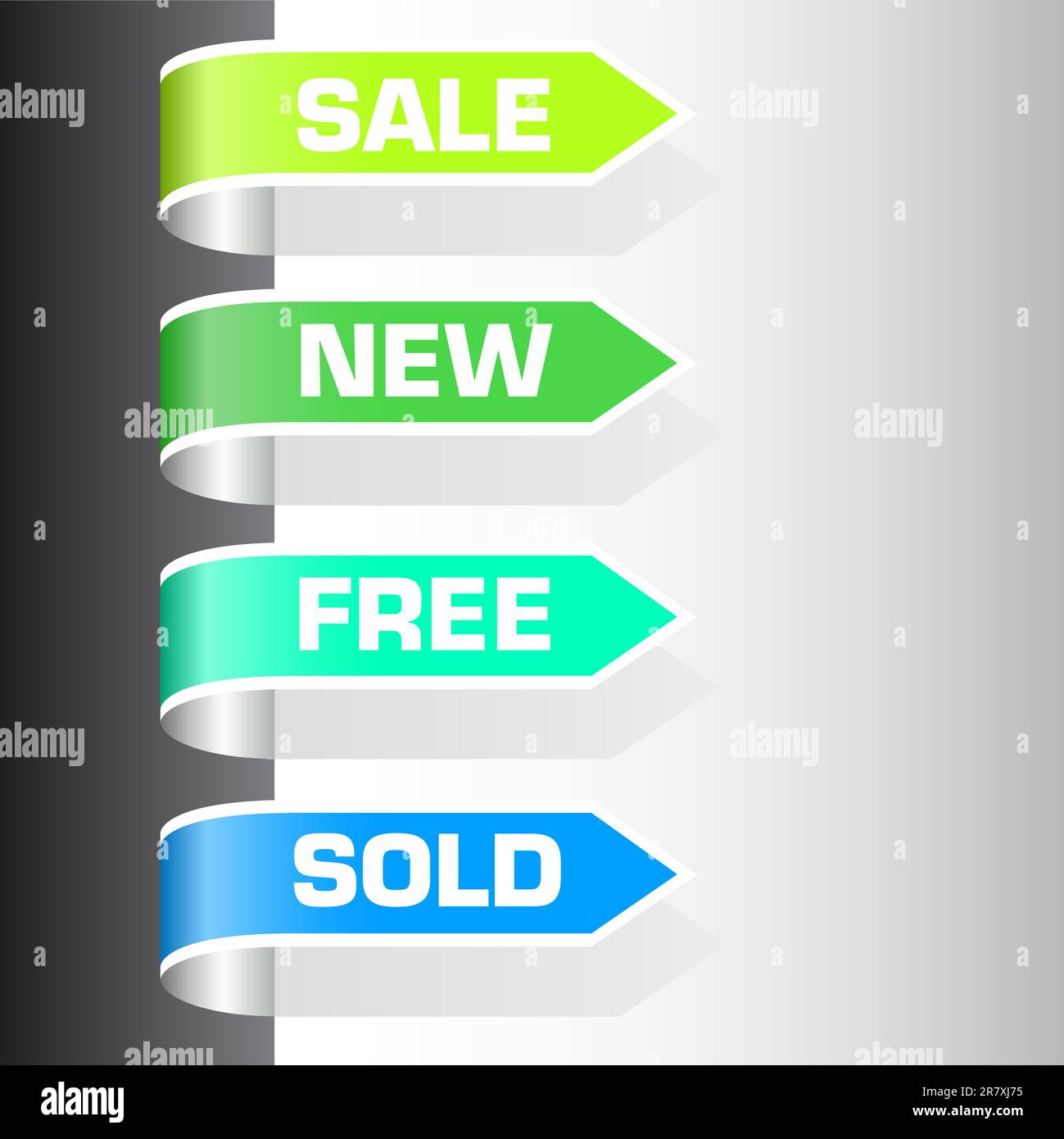 Buy free sale sign Stock Vector Images - Alamy