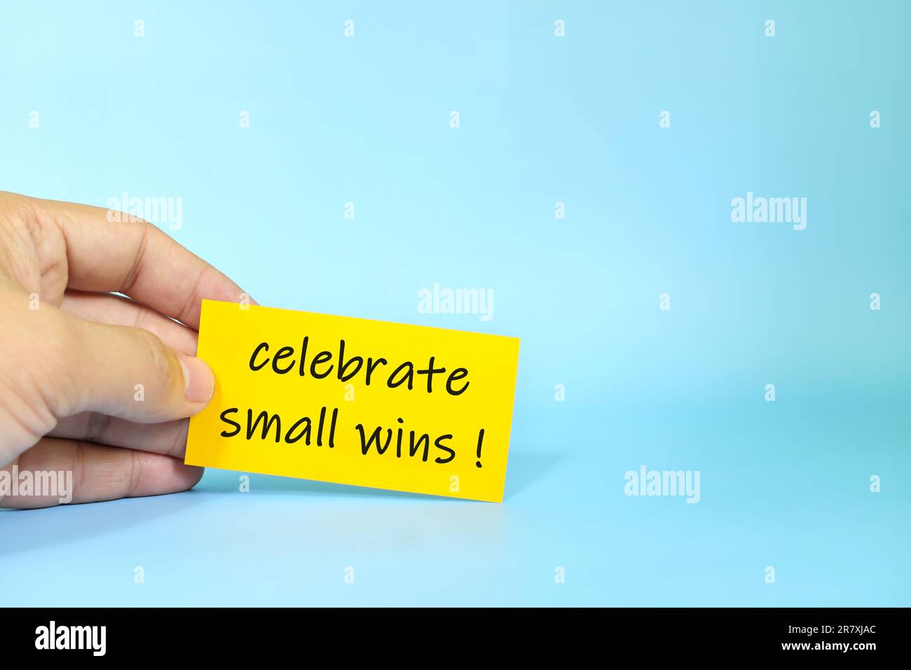Celebrate small wins hi-res stock photography and images - Alamy