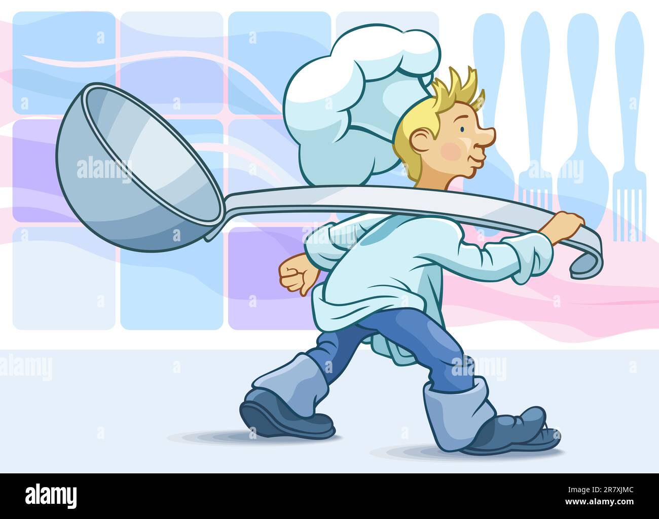 Small kid kid work Stock Vector Images - Alamy