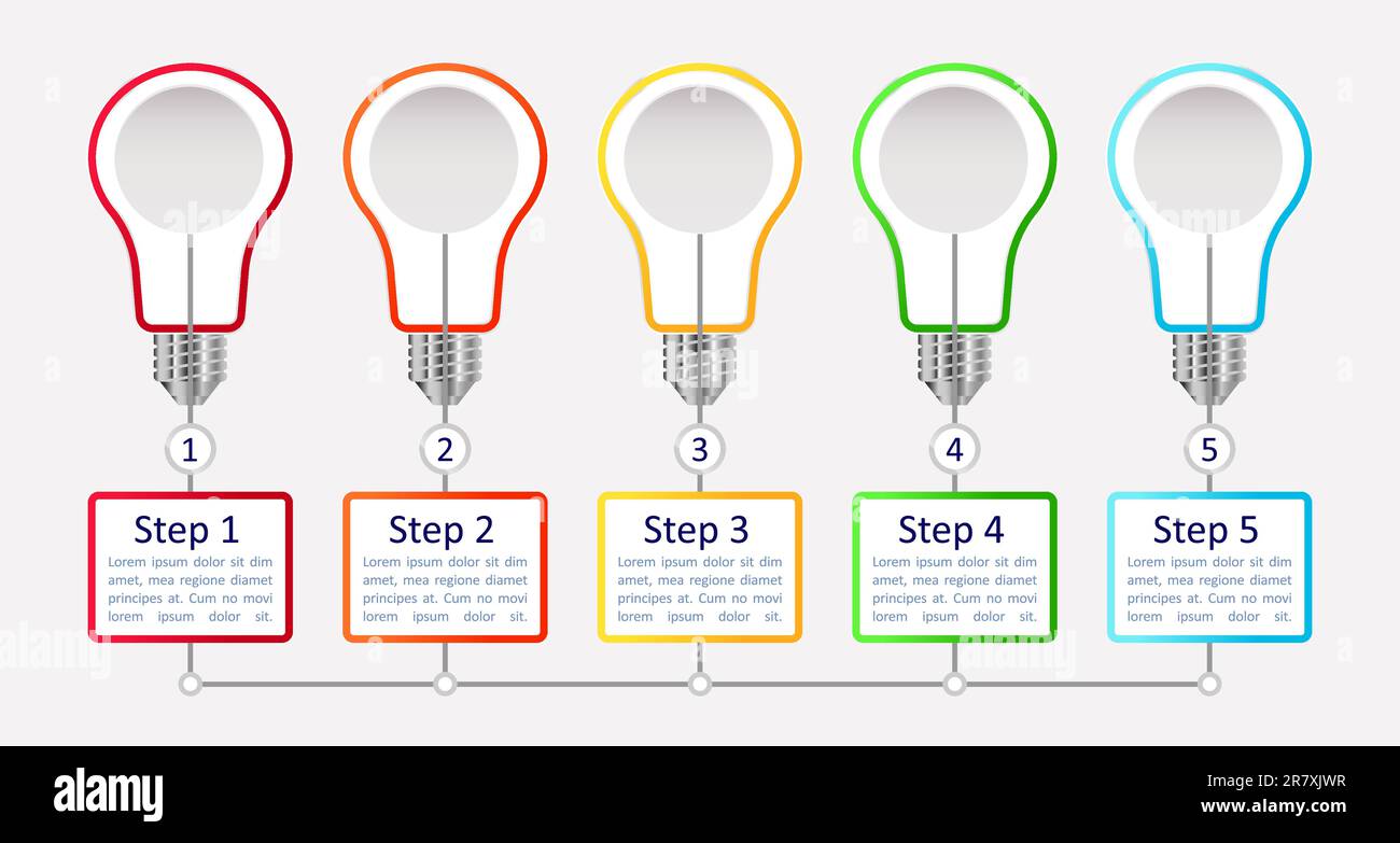 Business solutions infographic chart design template Stock Vector Image ...