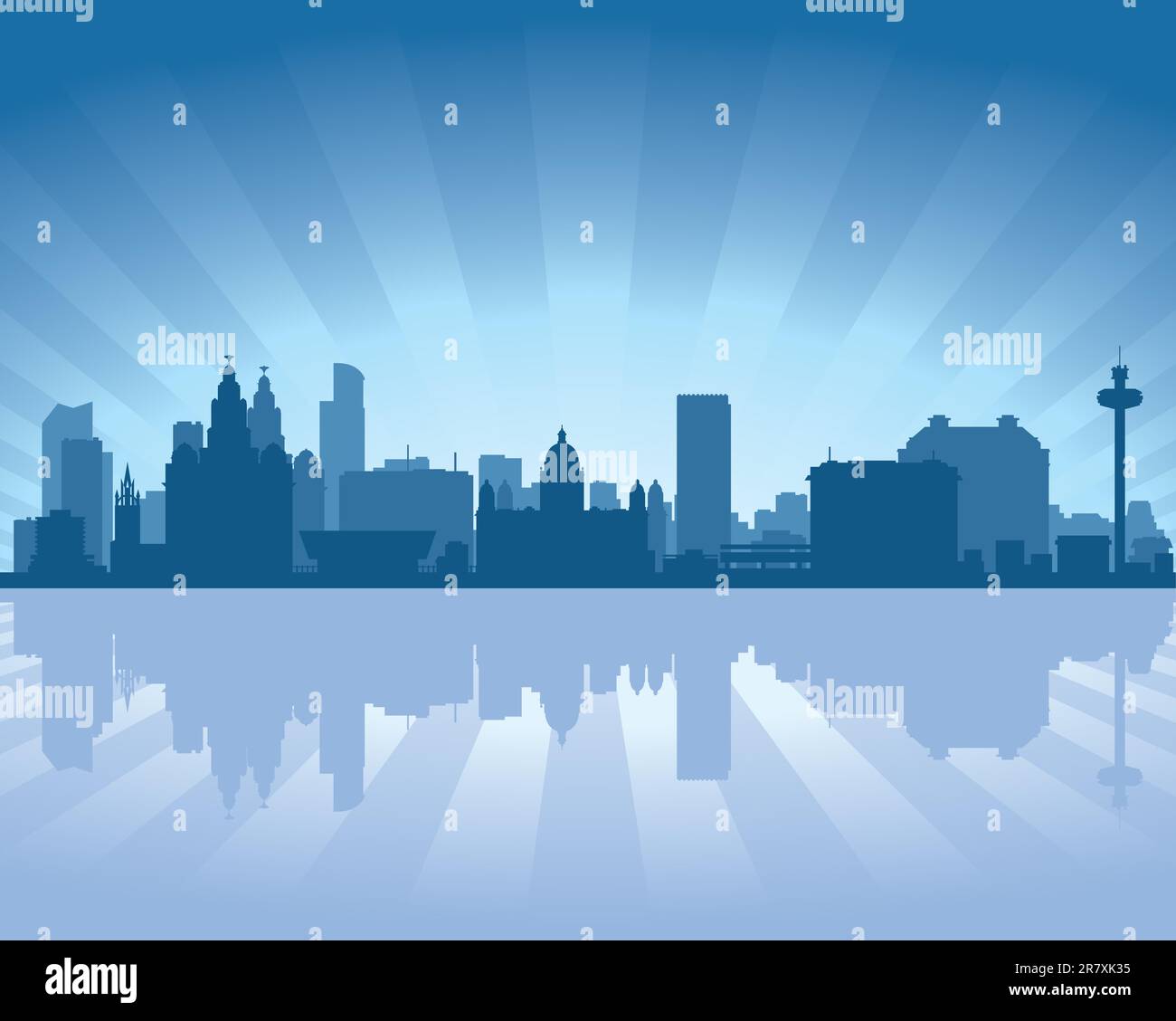 Liverpool modern landmark Stock Vector Images - Alamy