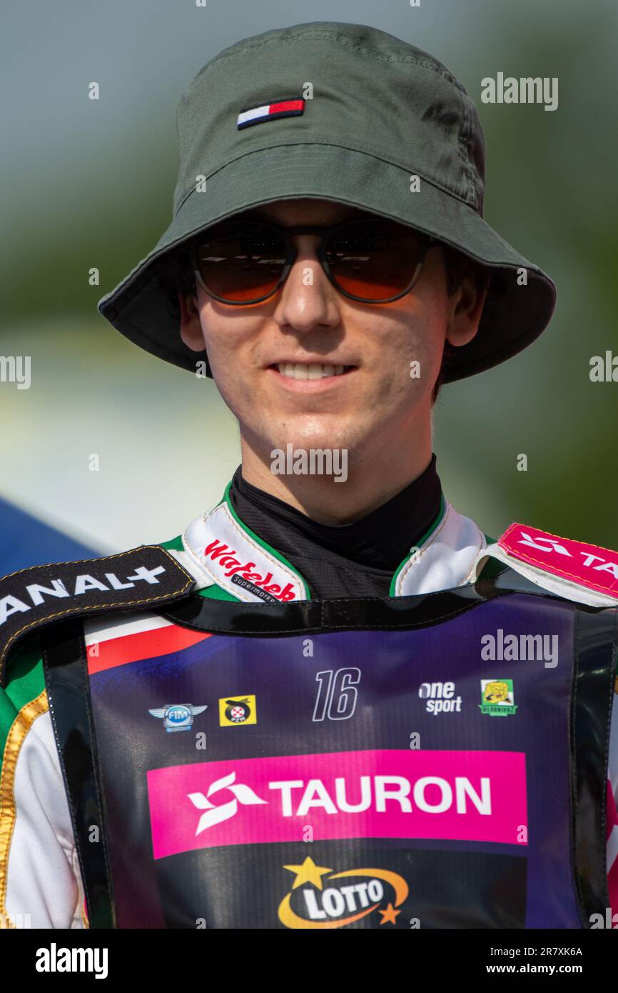 Czestochowa, Poland. 18th June, 2023. Maksym Drabik #16 of Polandduring ...