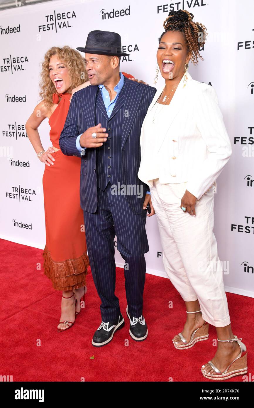 New York, USA. 17th June, 2023. Michael Michele, Mario Van Peebles and ...