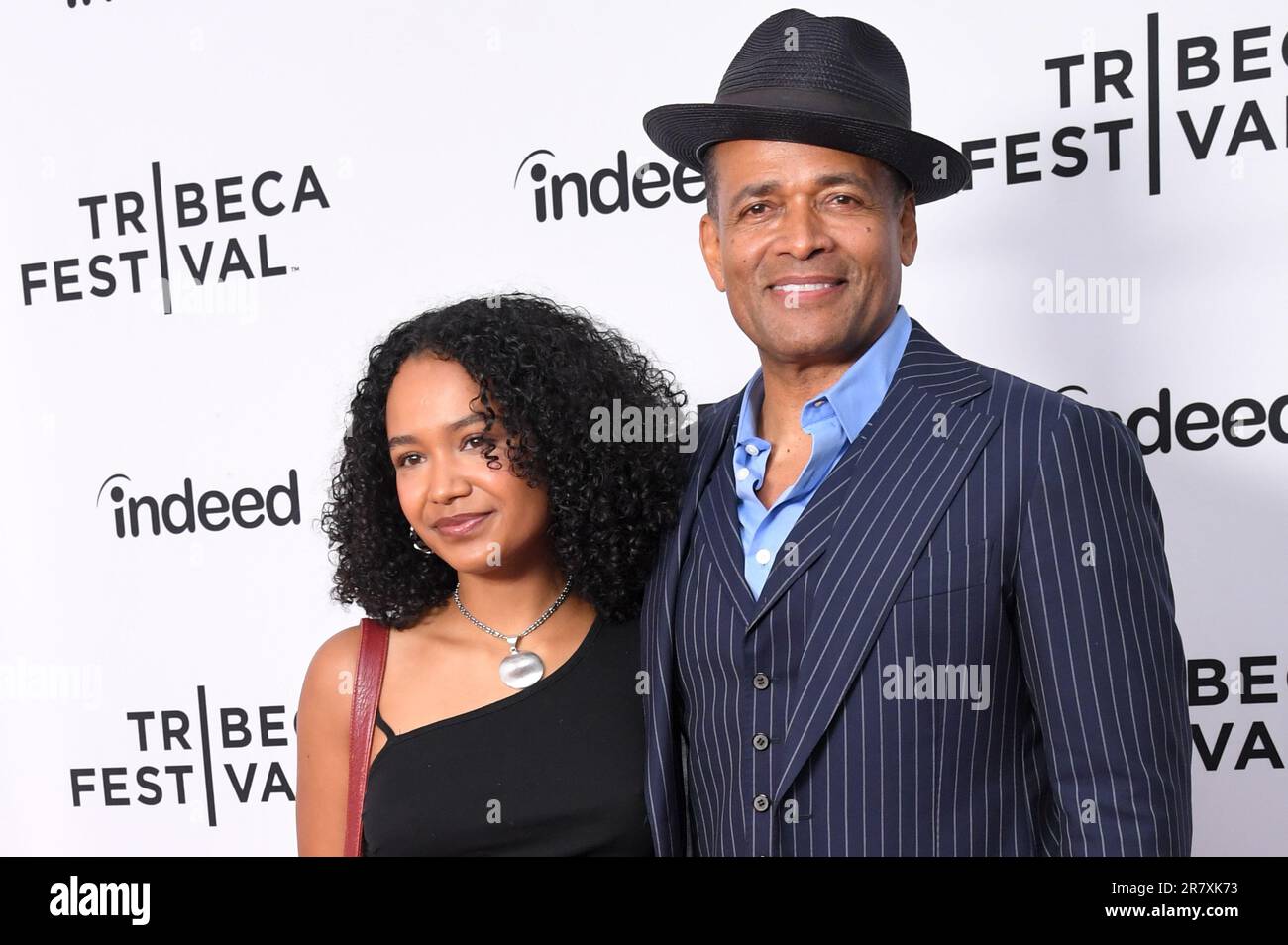 New York, USA. 17th June, 2023. Morgana Van Peebles and Mario Van ...