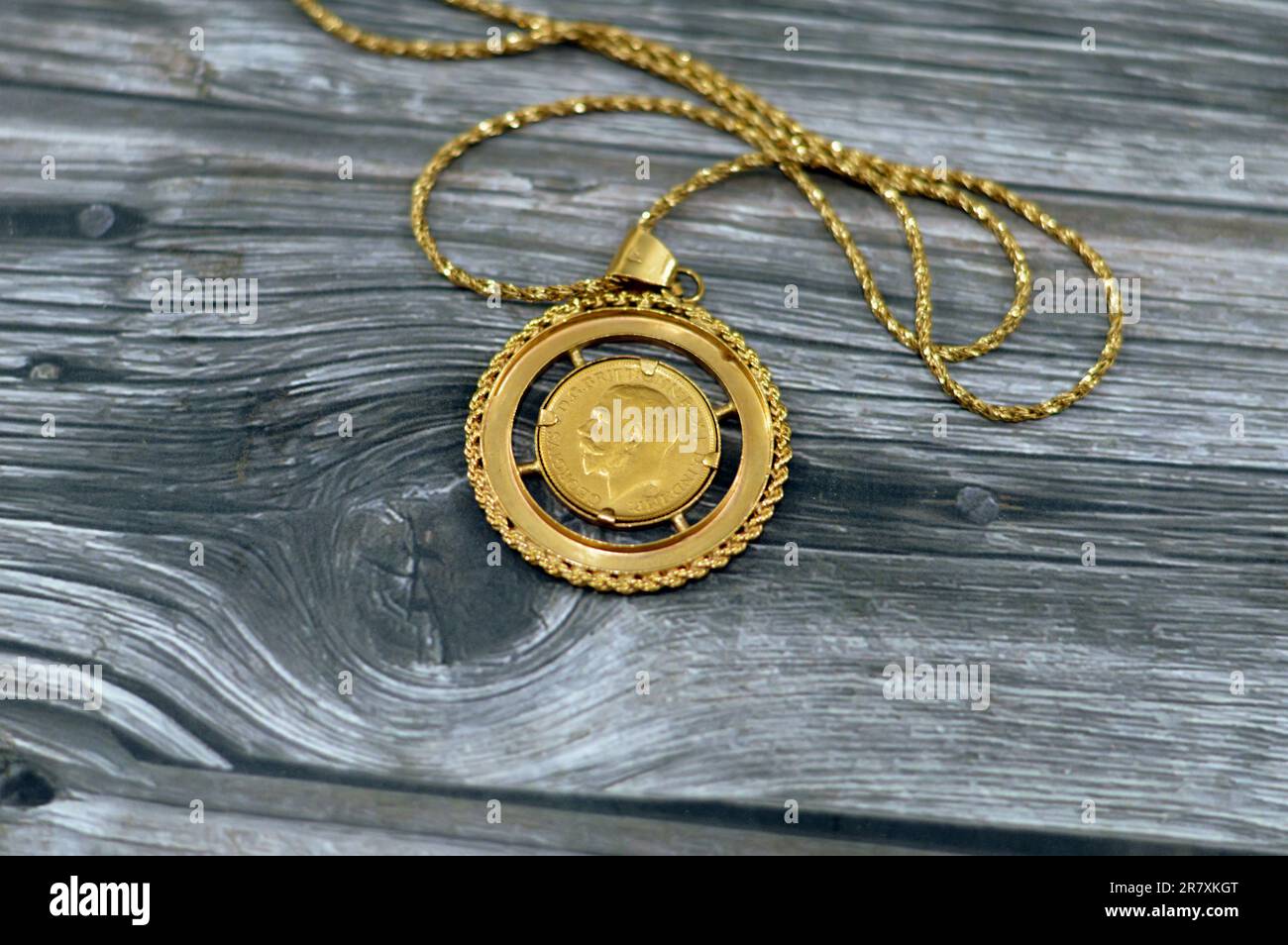 The sovereign is a British gold coin shape with a nominal value of one ...