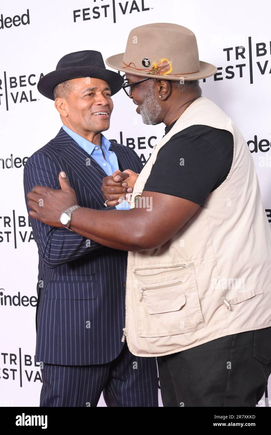 New York, USA. 17th June, 2023. Mario Van Peebles and Fab 5 Freddy ...