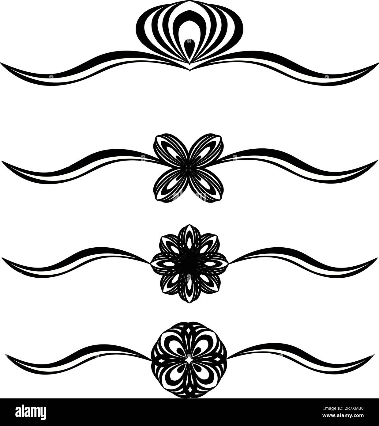 Set of patterns for design eps8 Stock Vector Image & Art - Alamy