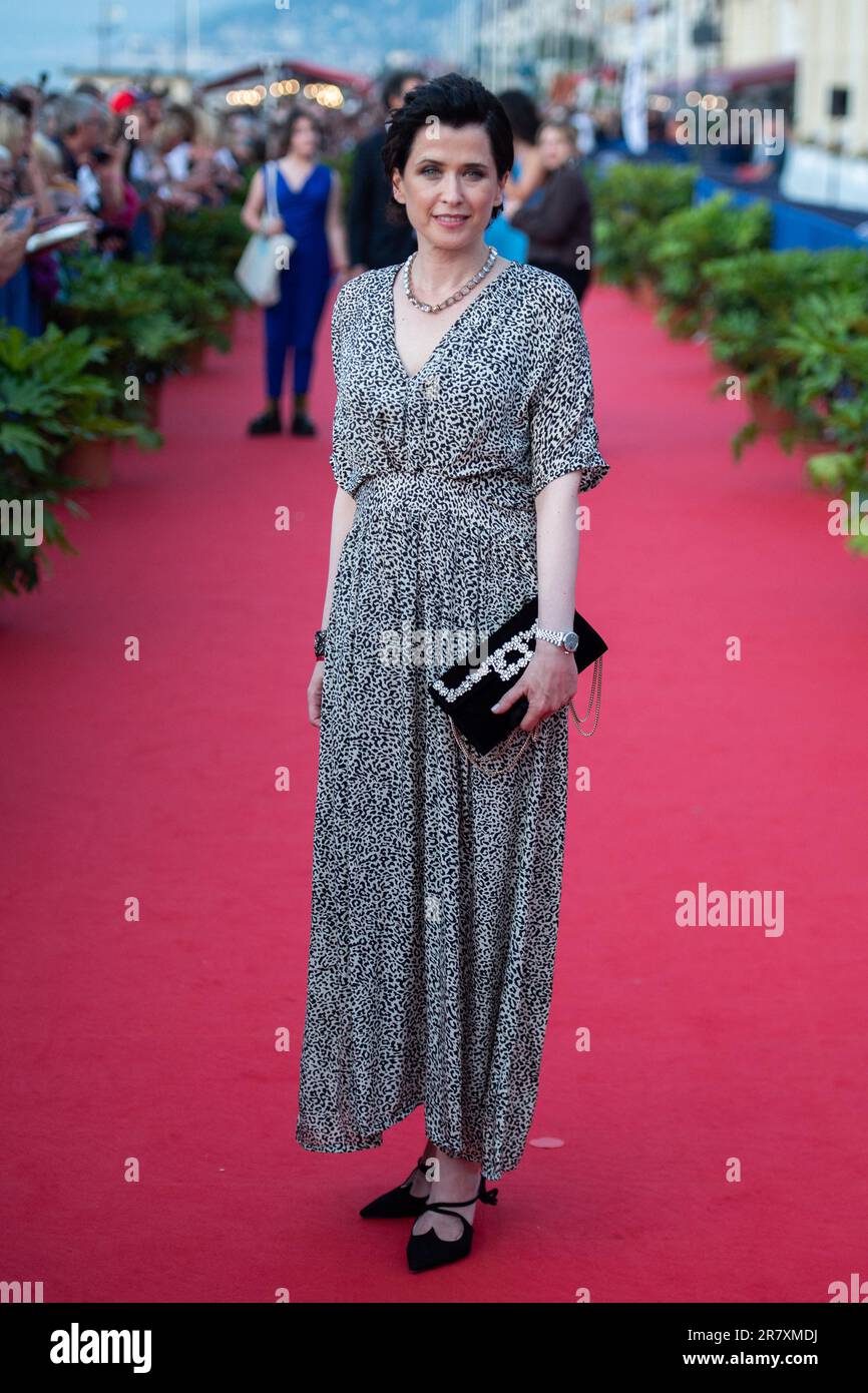 Cabourg, France. 17th June, 2023. Marie Moute attending the Red Carpet ...