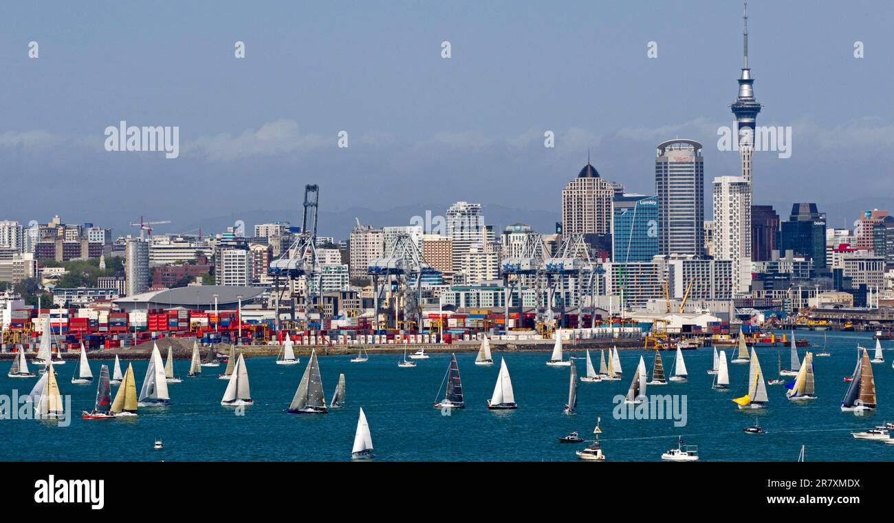 The start of the annual coastal classic yacht race to the Bay of ...
