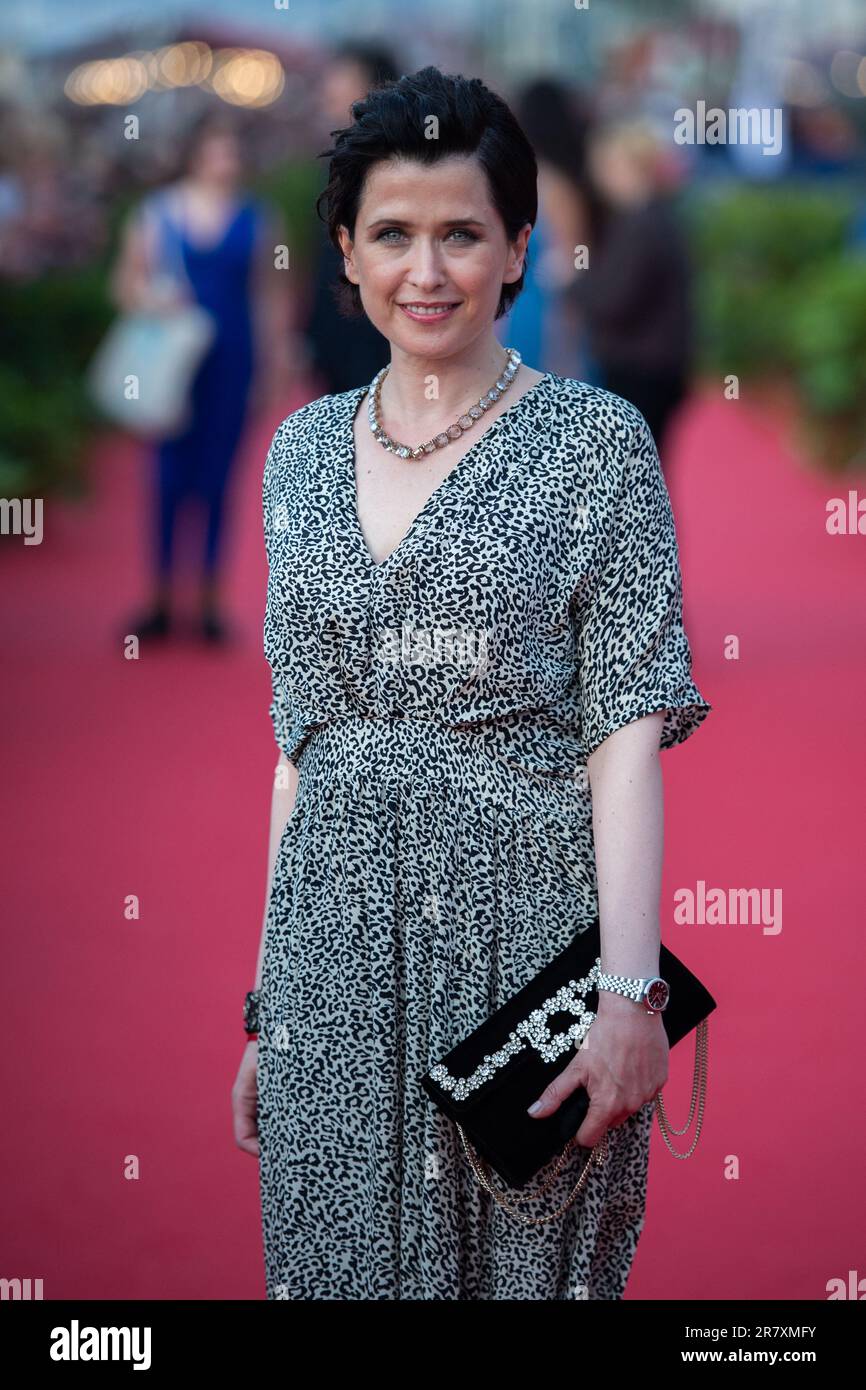 Cabourg, France. 17th June, 2023. Marie Moute attending the Red Carpet ...