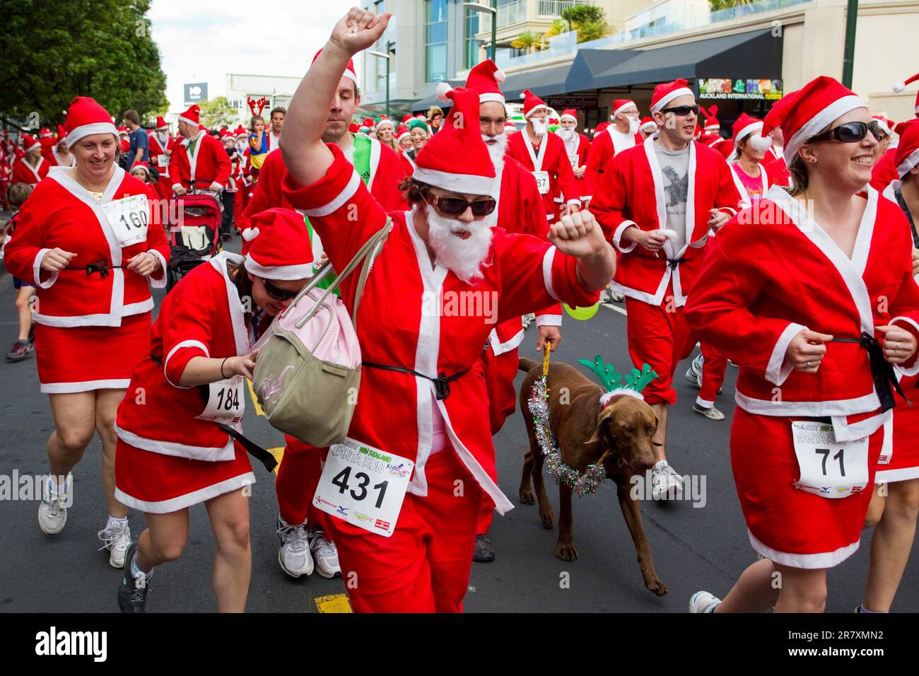 The KidsCan Great New Zealand Santa Run with over 850 participants ...