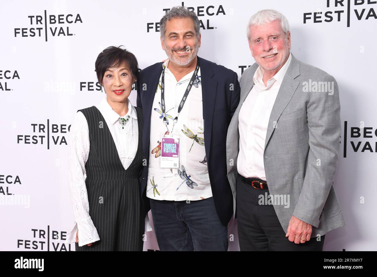 New York, USA. 17th June, 2023. Andre Morgan, VIP Guest and Angela Mao ...