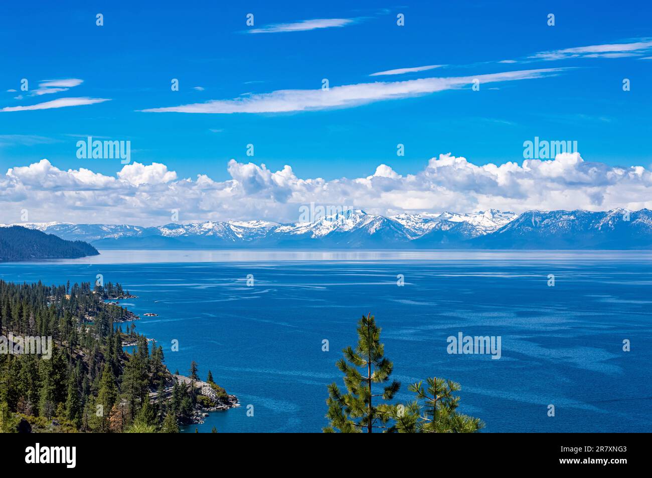 Lake Tahoe - Monkey Rock Trail Stock Photo - Alamy