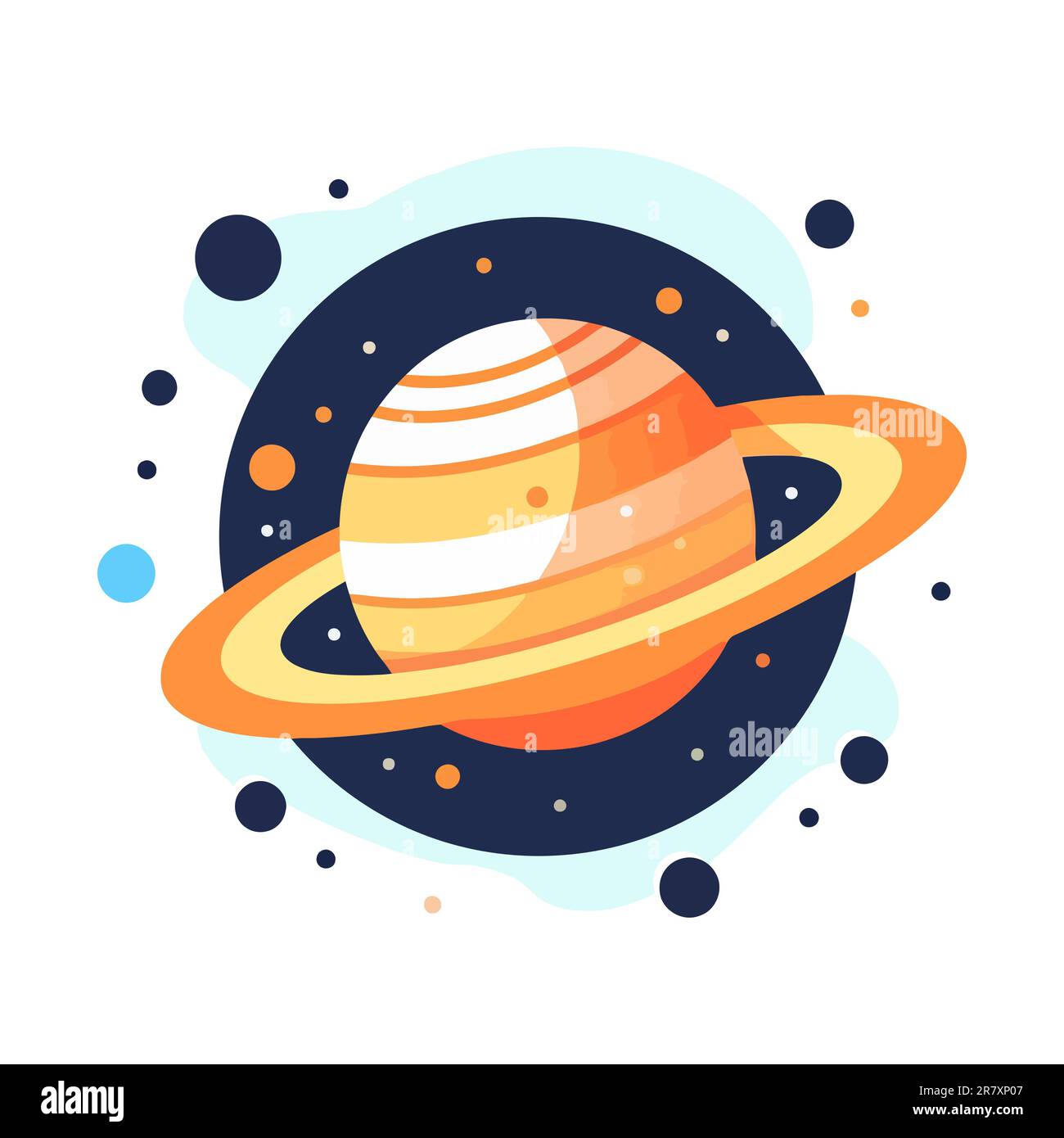 Saturn Planet Art