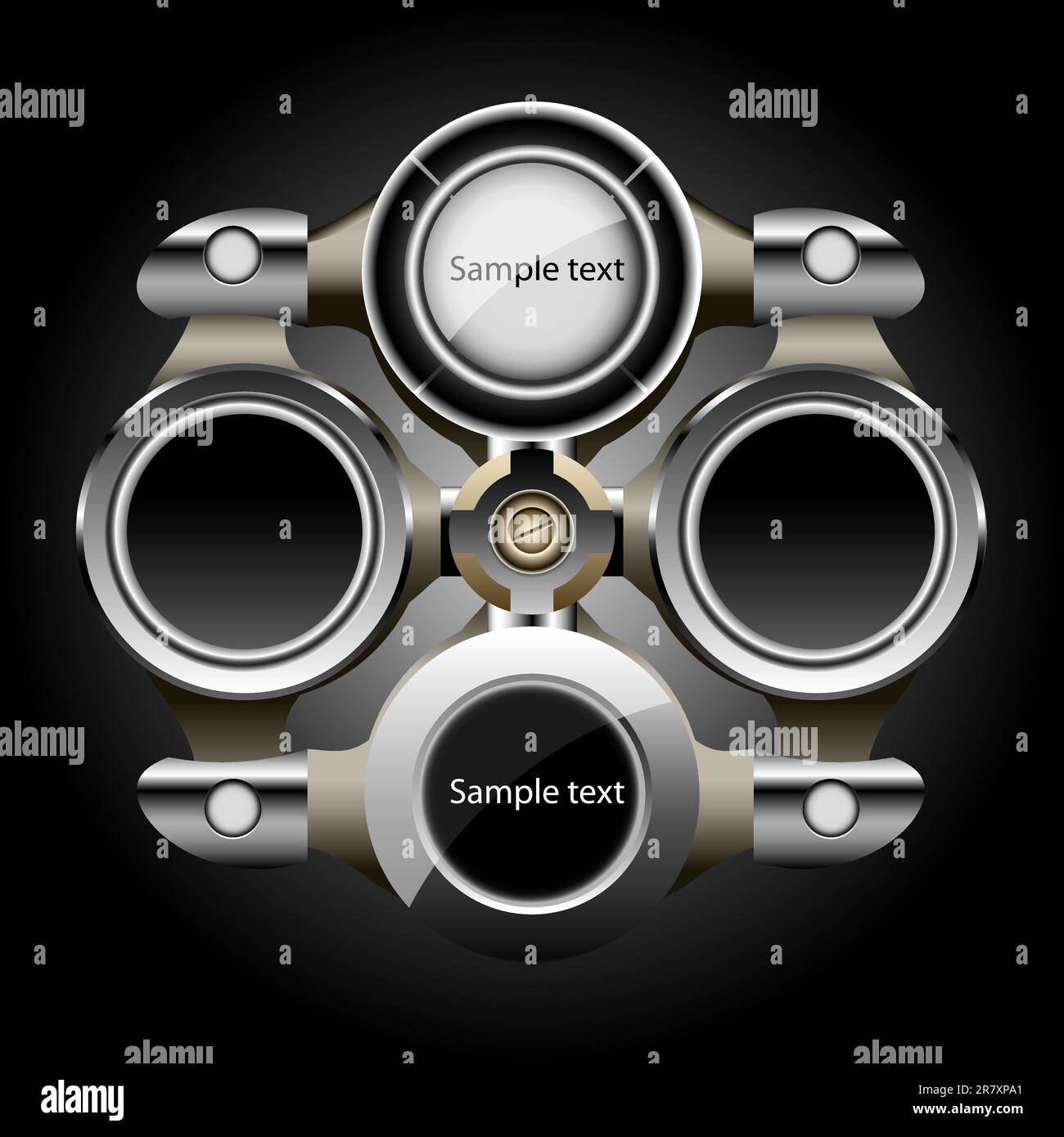 Metal framing Stock Vector Images - Alamy