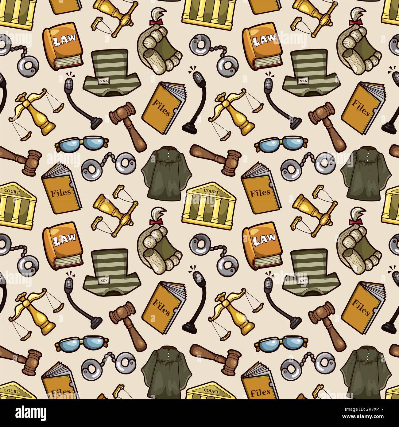 law seamless pattern Stock Vector Image & Art - Alamy