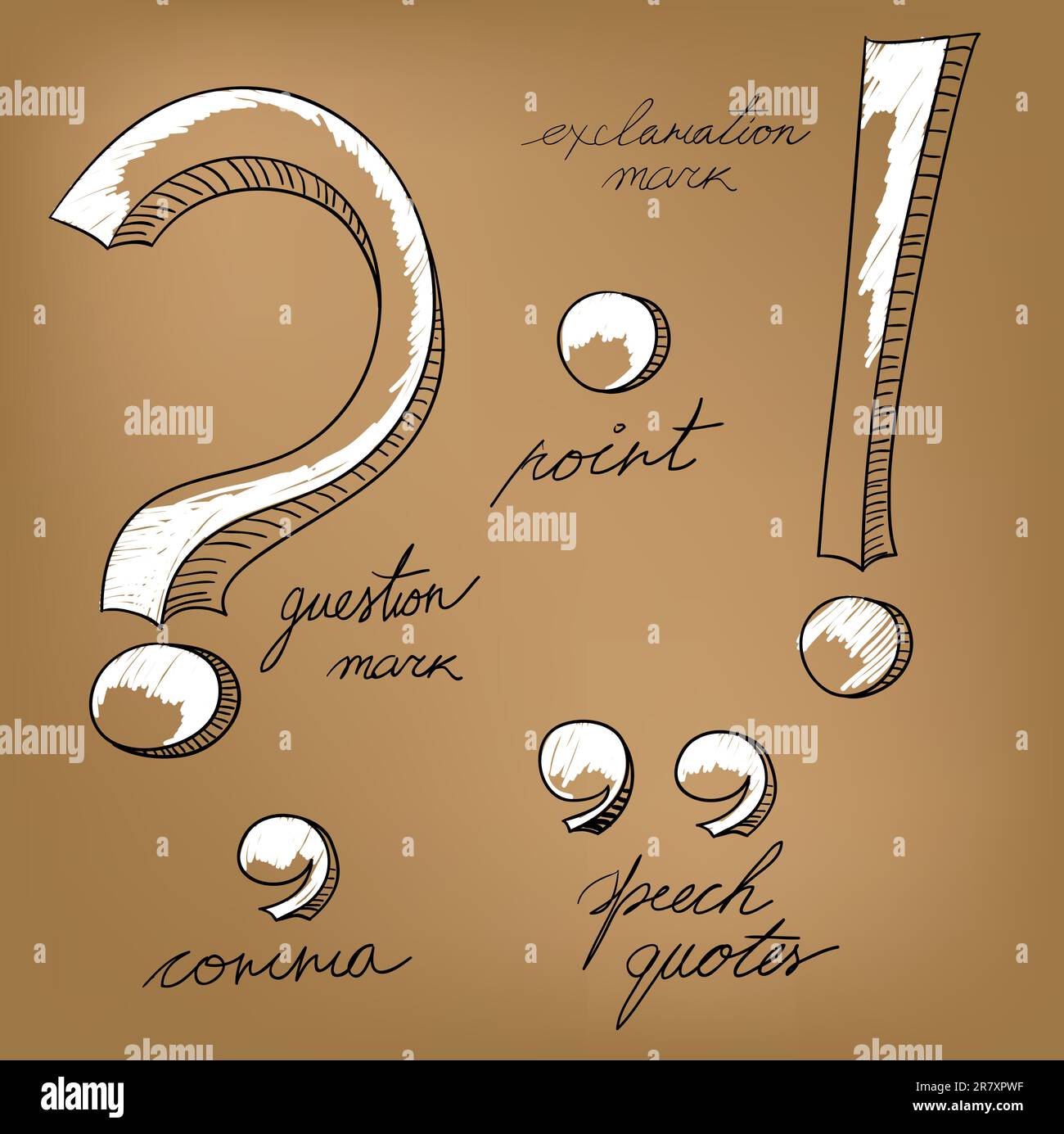 Rough marks Stock Vector Images - Alamy