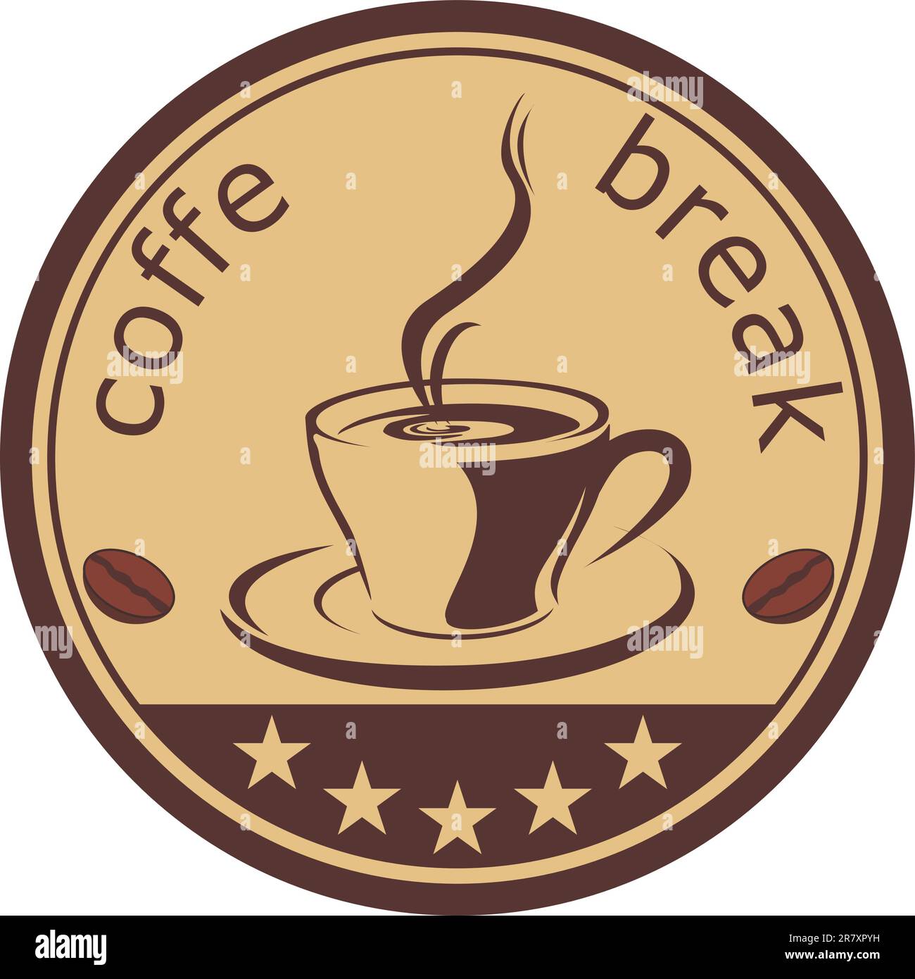 Brewed coffe Stock Vector Images - Alamy