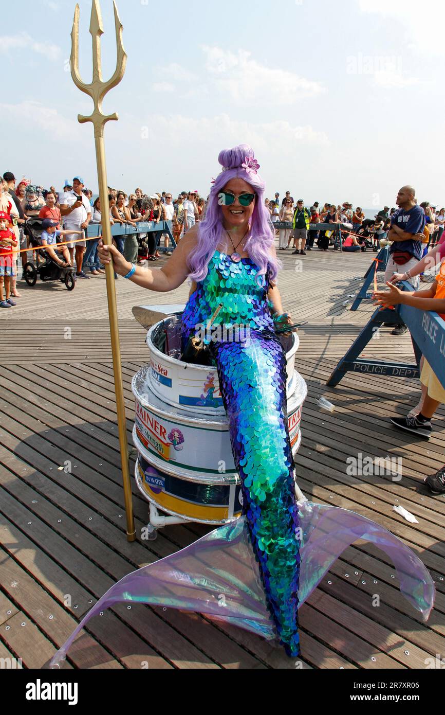 New York, United States. 17th June, 2023. General view of colorful and ...