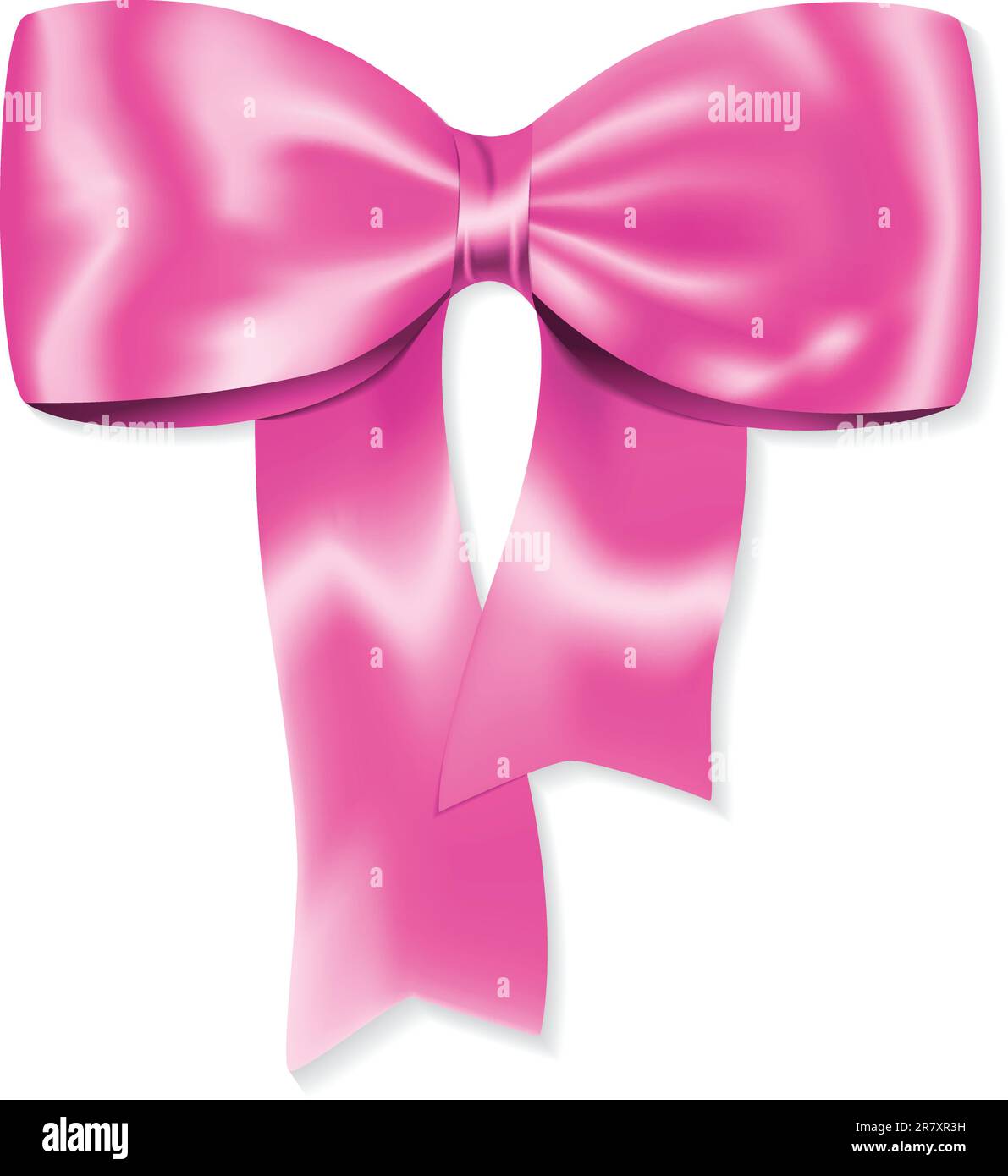 Pink ribbon wrapping gifts Stock Vector Images - Alamy
