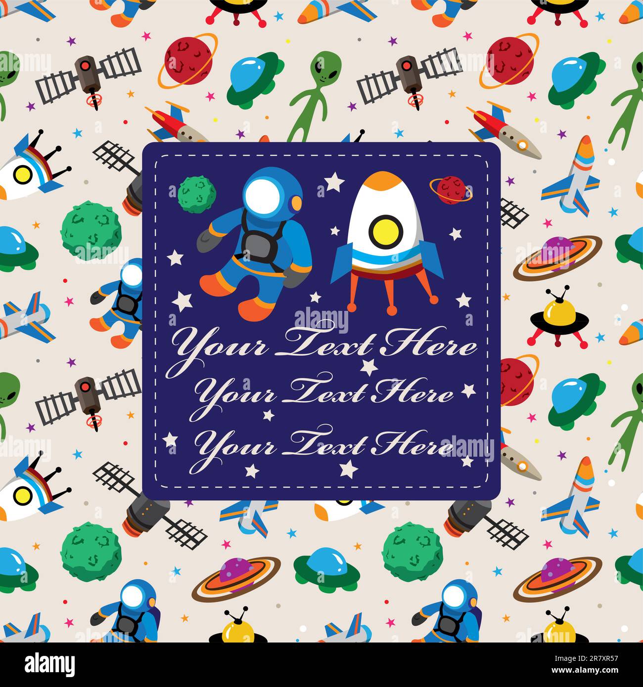 Space card hi-res stock photography and images - Alamy