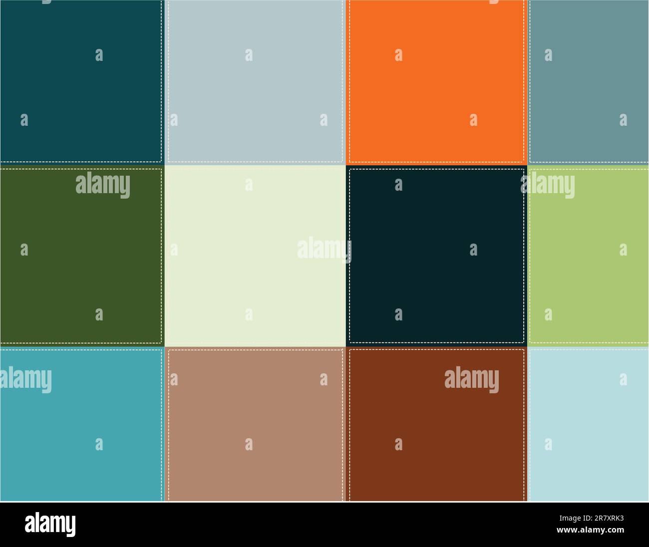 Decorative background. Vector illustration. Colored squares are ...