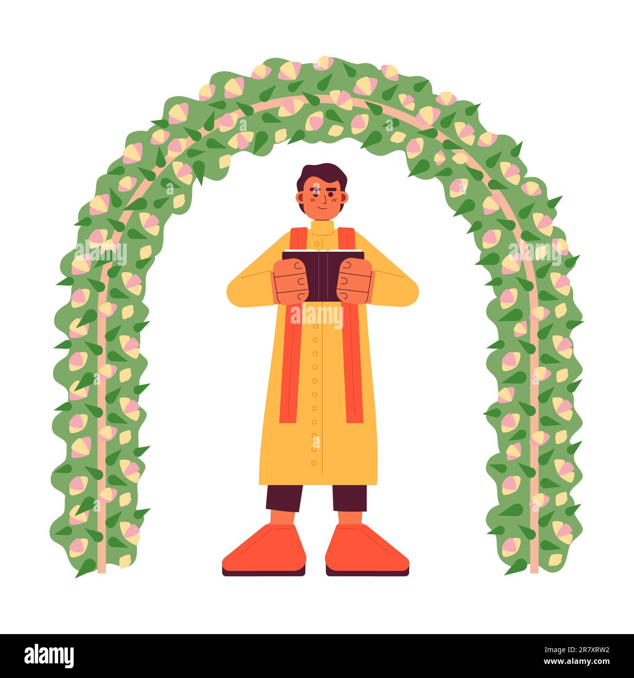 Hindu wedding rituals of india Stock Vector Images - Alamy