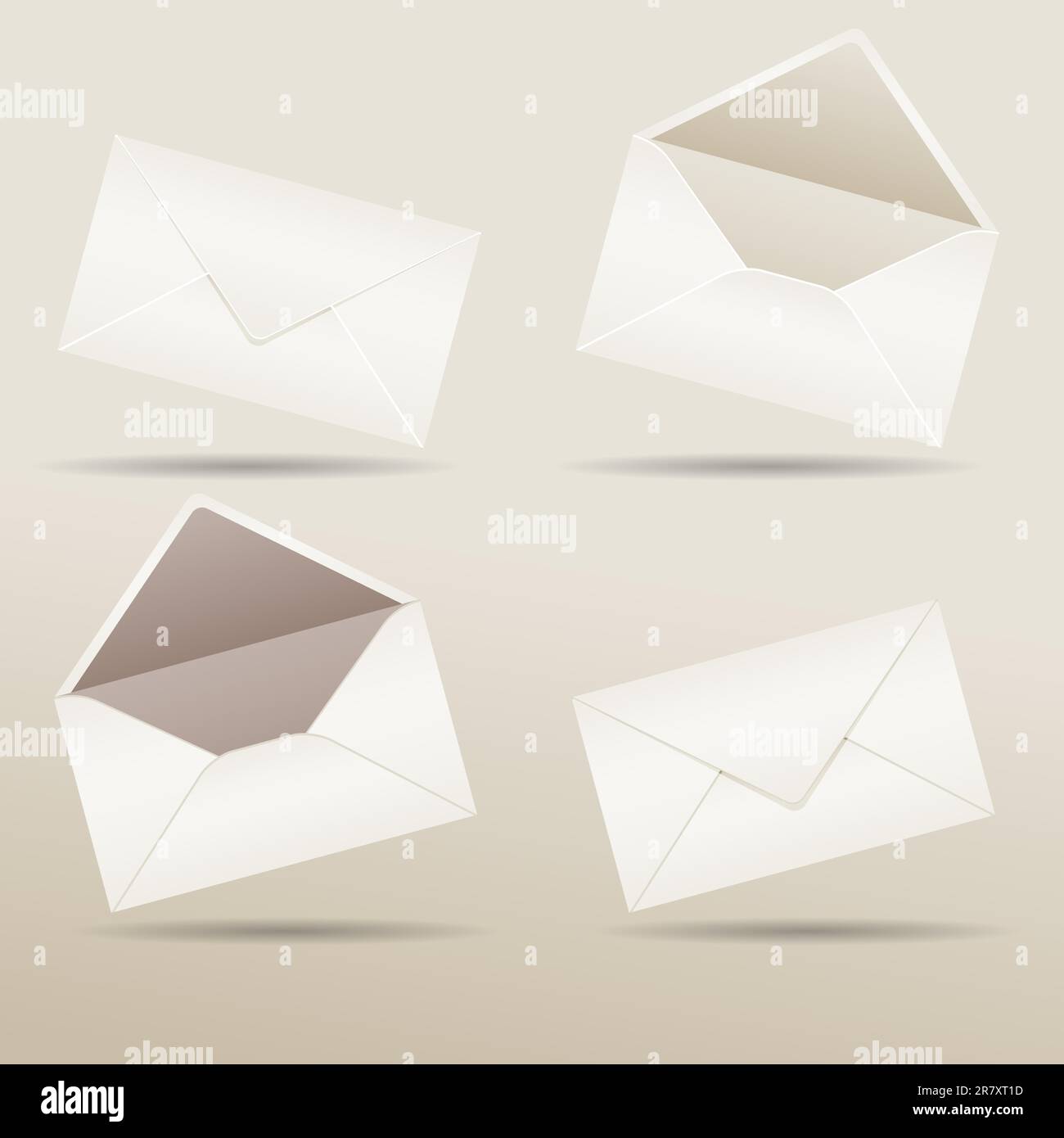 3 envelopes Stock Vector Images - Alamy